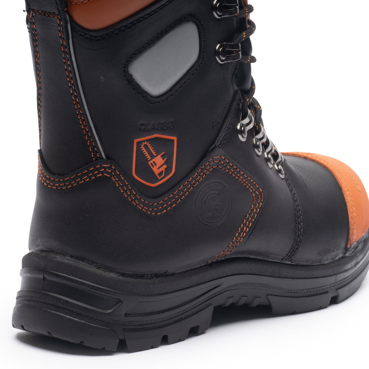 Battler Unisex 8" Composite Toe Chainsaw Safety Work Boots S24005 - Li ...