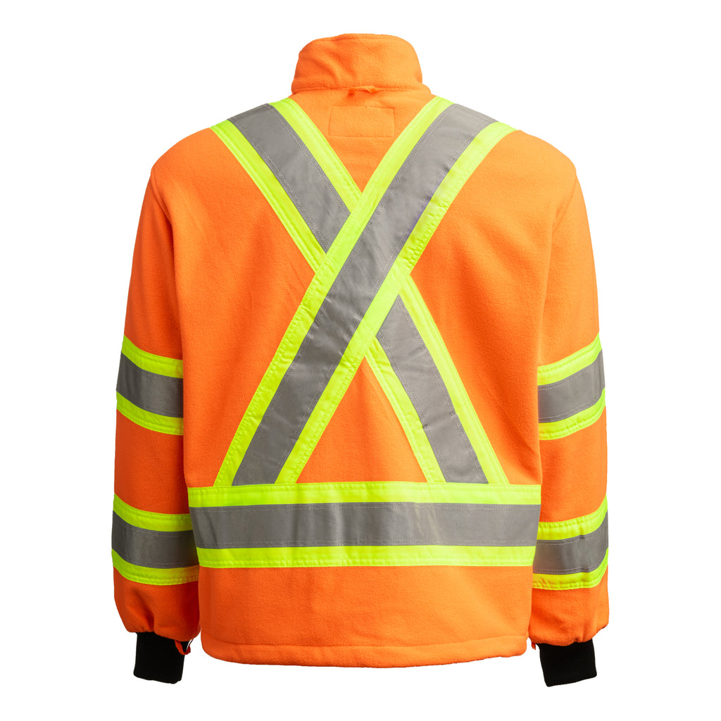 Poly Oxford 3-in-1 Hi-Vis Safety Bomber Jacket - S413HVO – Mister ...