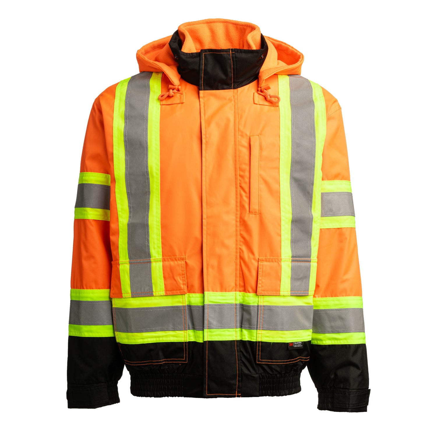 Poly Oxford 3-in-1 Hi-Vis Safety Bomber Jacket - S413HVO – Mister ...