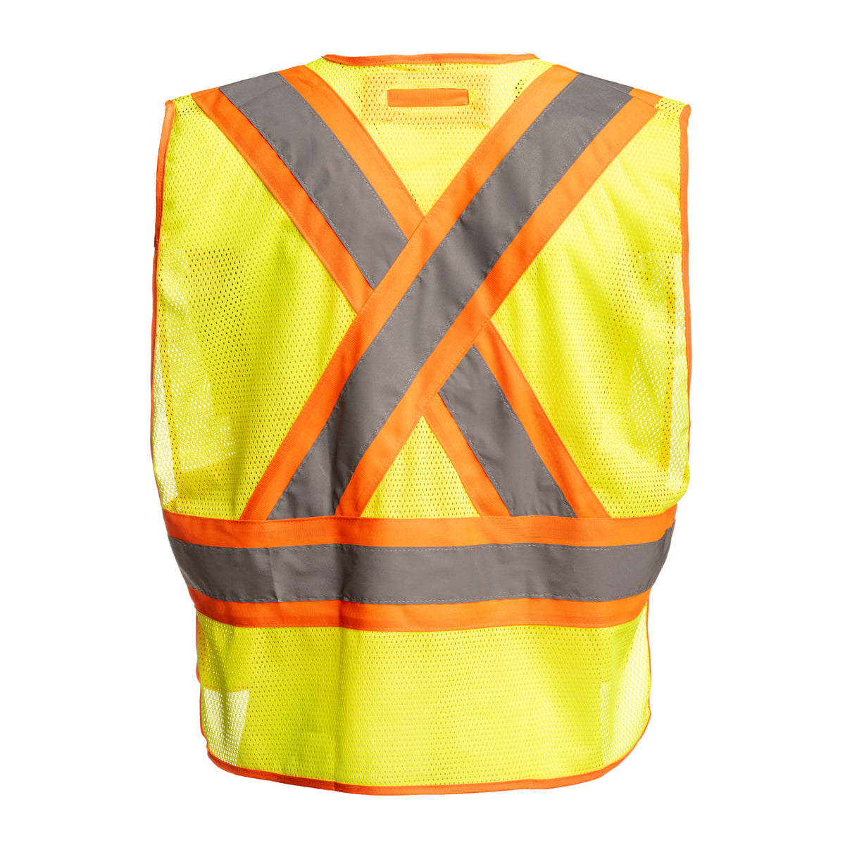 Universal 5 Pt. Tearaway Mesh Traffic Vest - TV1HVG – Mister Safety ...