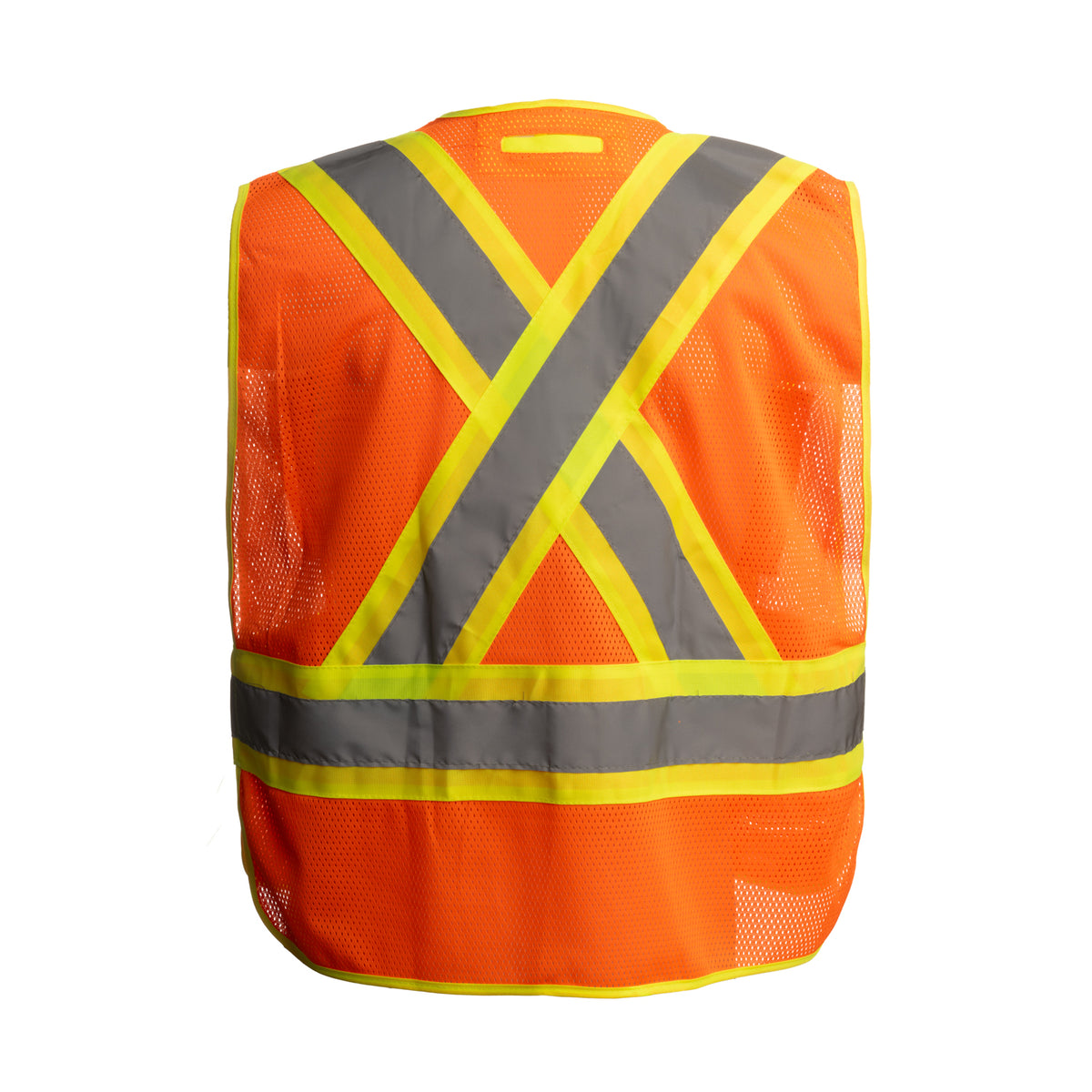 Universal 5 Pt. Tearaway Mesh Traffic Vest - TV1HVO – Mister Safety ...