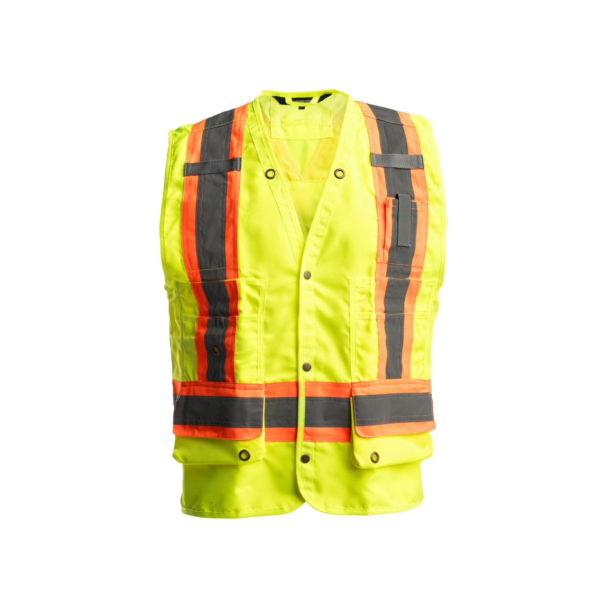 Delux Surveyor Hi-vis Vest - TV20HVG – Mister Safety Shoes Inc