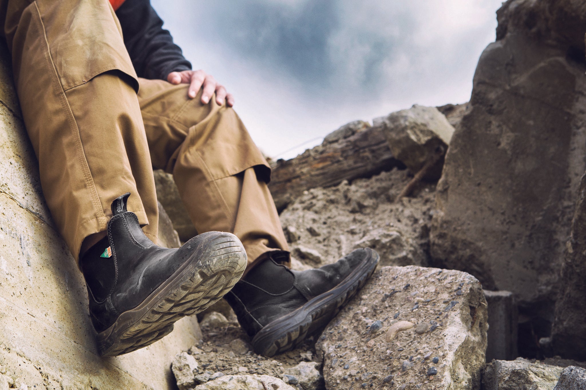 Blundstone - Green Patch 163 Men's 6" steel toe boots – Mister Safety ...