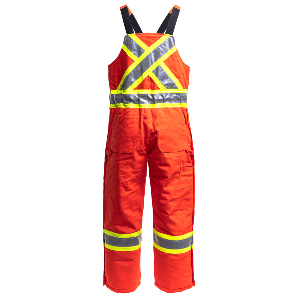 Insulated Hi-Vis Safety Bib Work Overalls - S757 – Mister Safety Shoes Inc